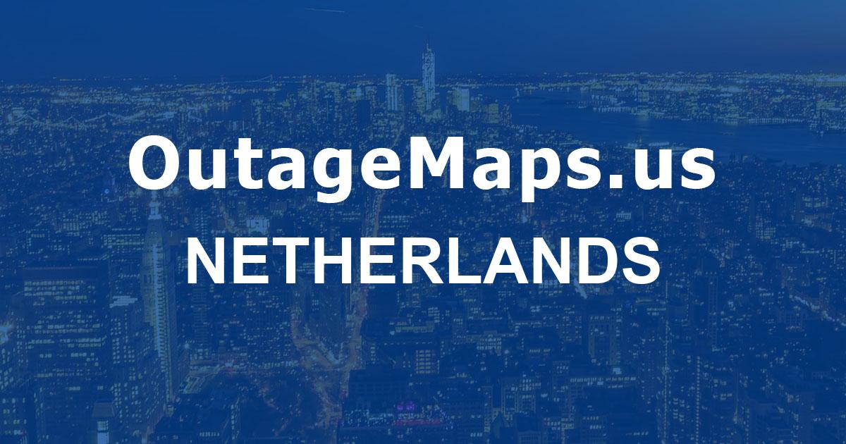 Netherlands Power Outages Map