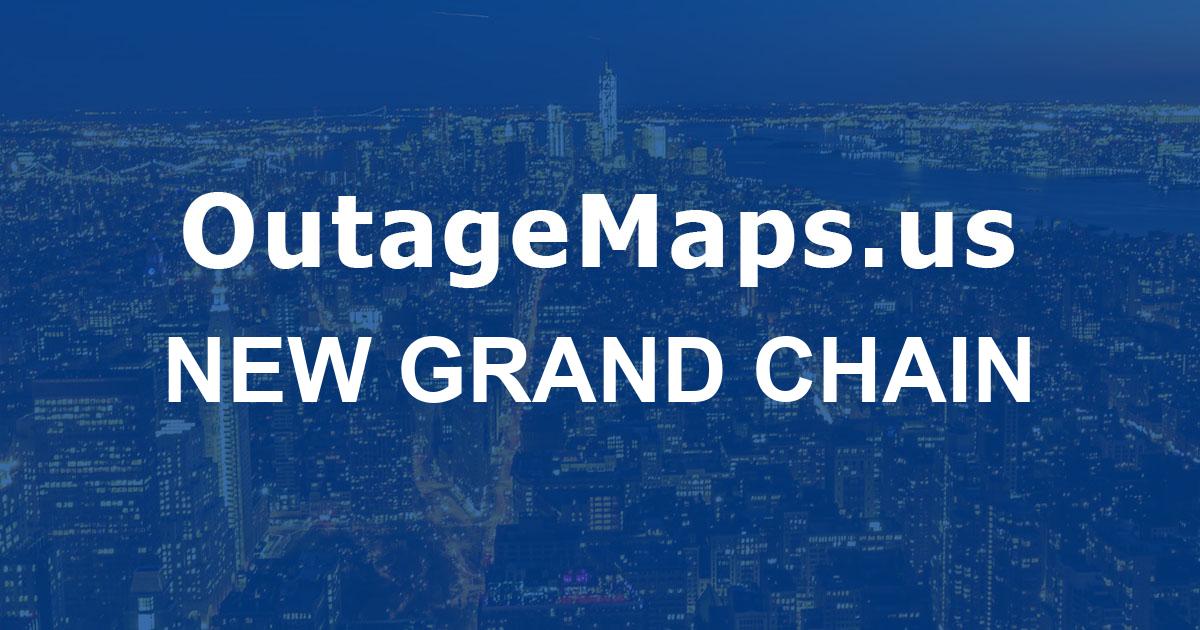 New Grand Chain Power Outages Map