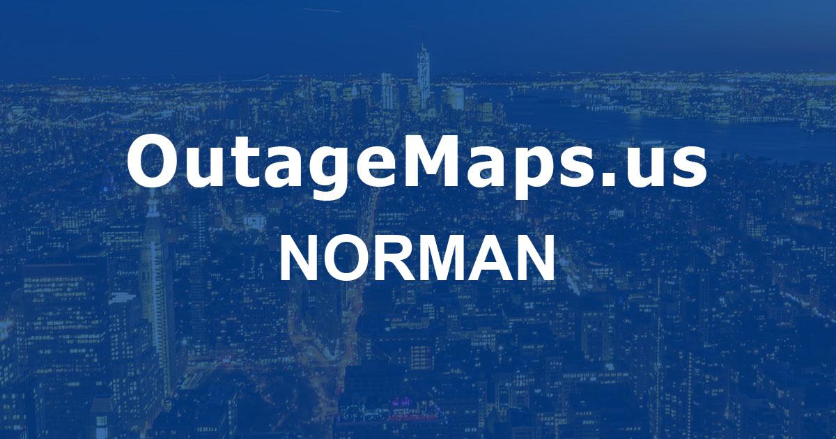 Norman Power Outages Map