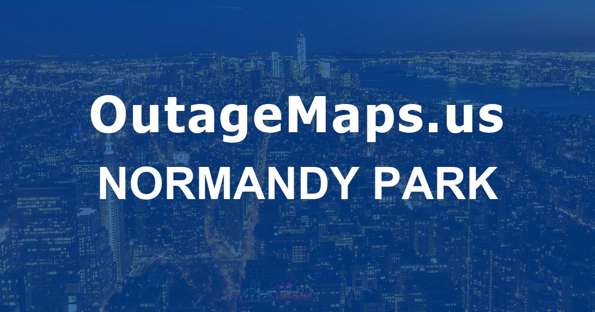 Normandy Park Power Outages Map