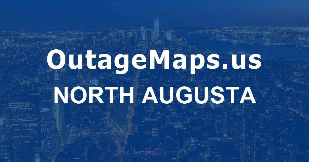 North Augusta Power Outages Map
