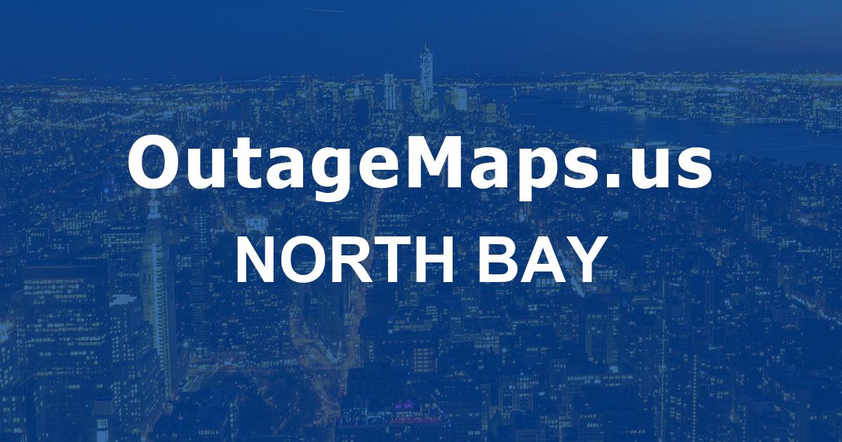 North Bay Power Outages Map