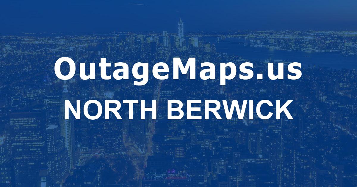 North Berwick Power Outages Map
