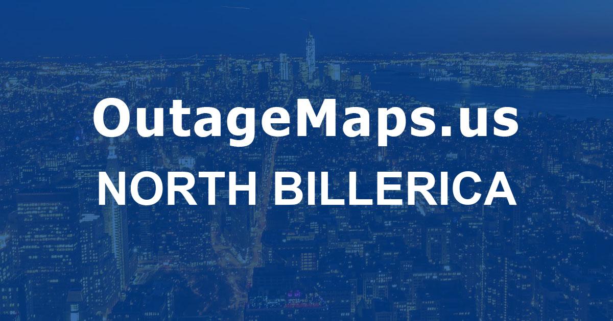 North Billerica Power Outages Map