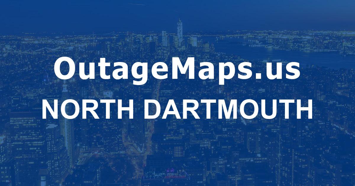 North Dartmouth Power Outages Map