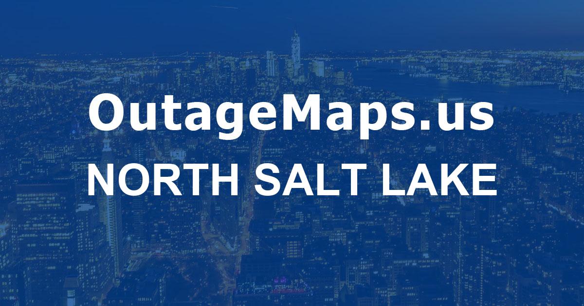 North Salt Lake Power Outages Map
