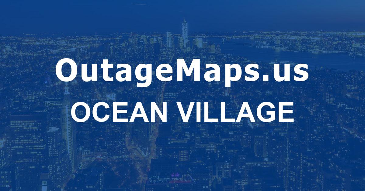 Ocean Village Power Outages Map