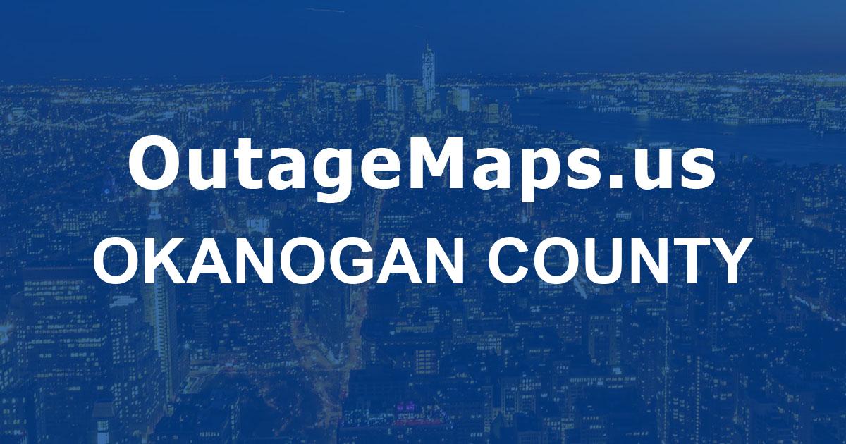 Okanogan County Power Outages Map