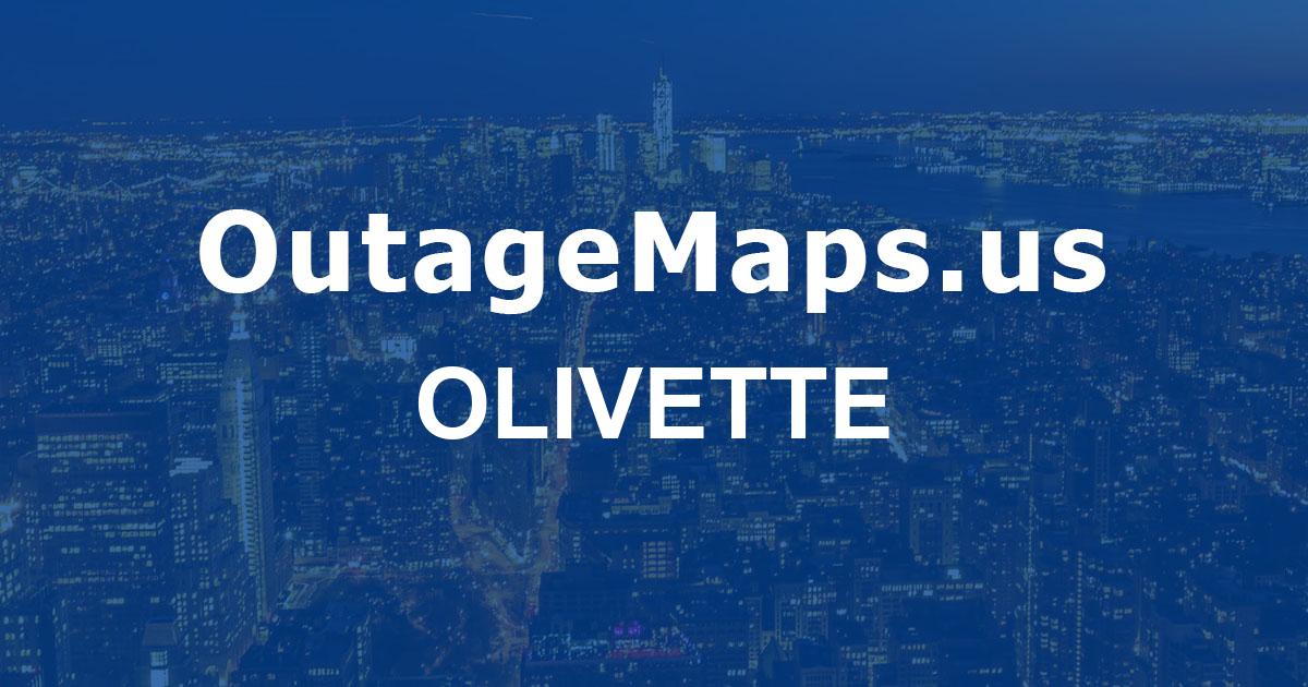 Olivette Power Outages Map