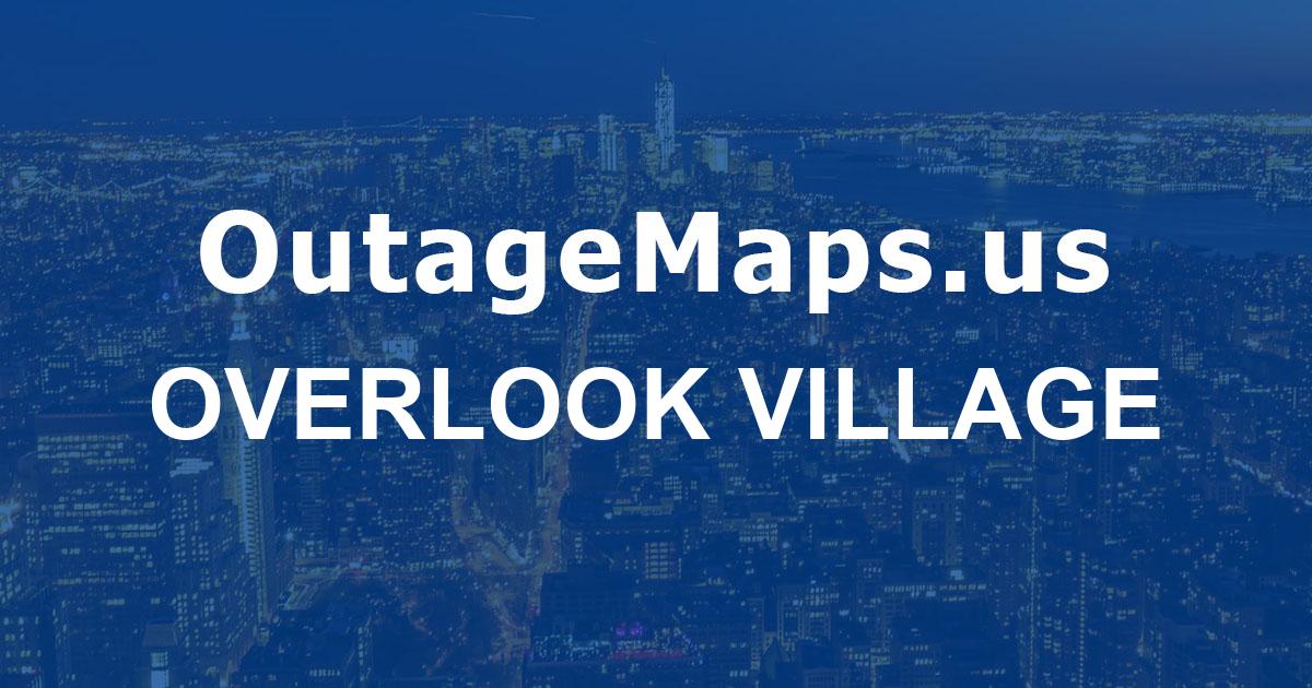 Overlook Village Power Outages Map