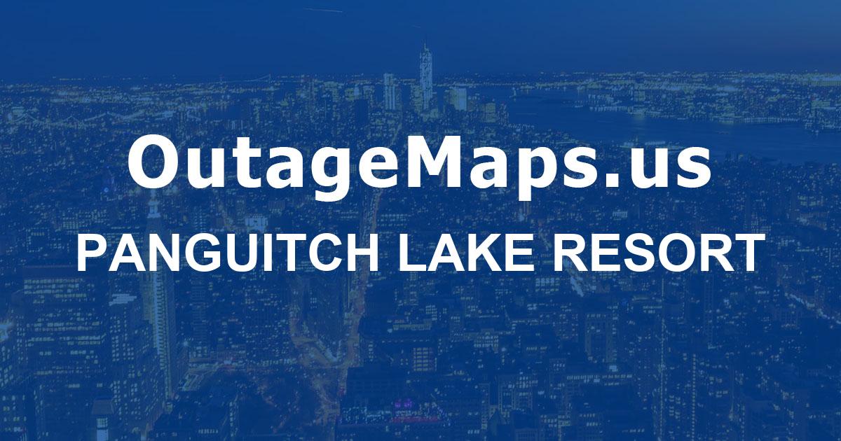Panguitch Lake Resort Power Outages Map