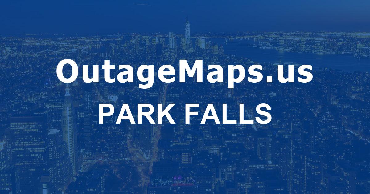 Park Falls Power Outages Map