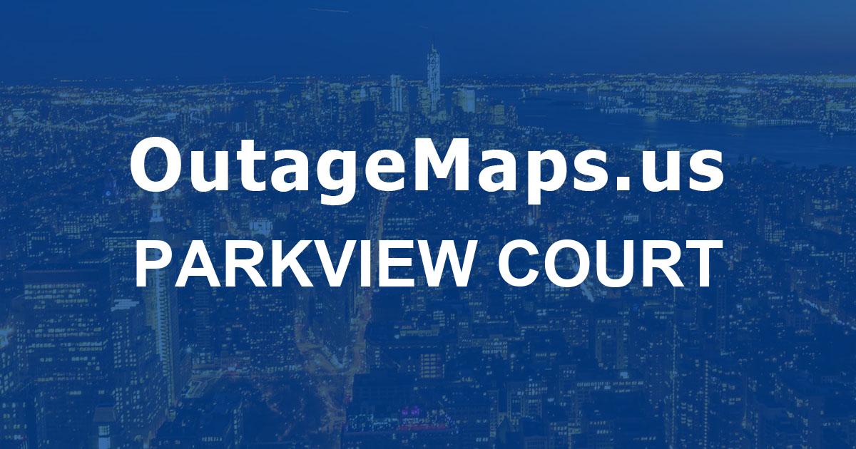 Parkview Court Power Outages Map
