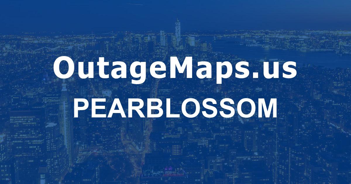 Pearblossom Power Outages Map