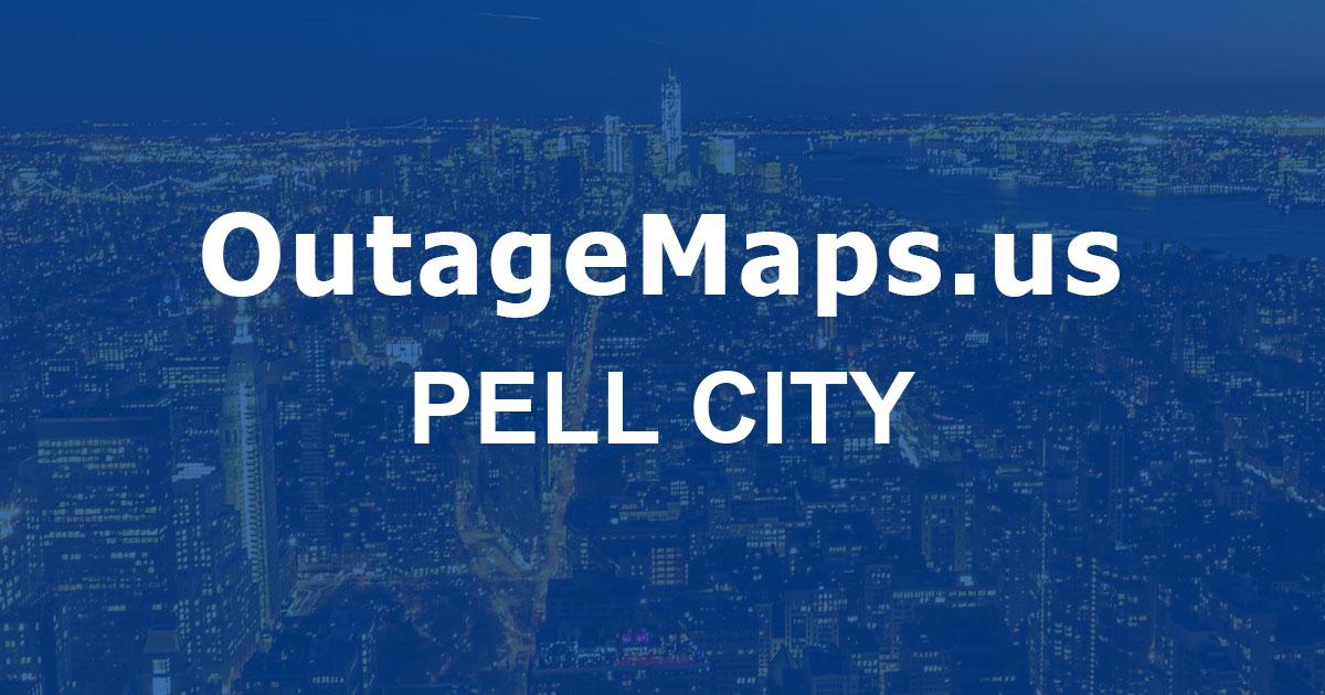 Pell City Power Outages Map