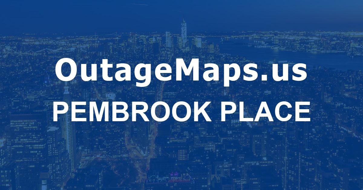 Pembrook Place Power Outages Map
