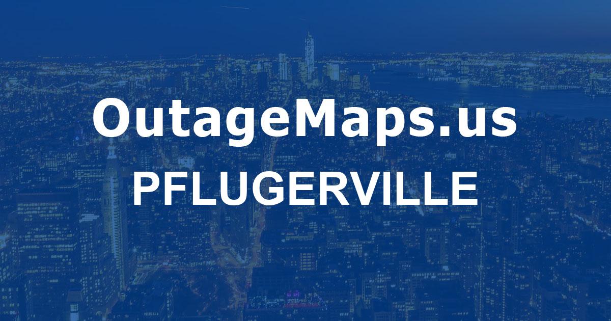 Pflugerville Power Outages Map
