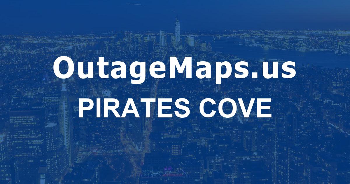 Pirates Cove Power Outages Map