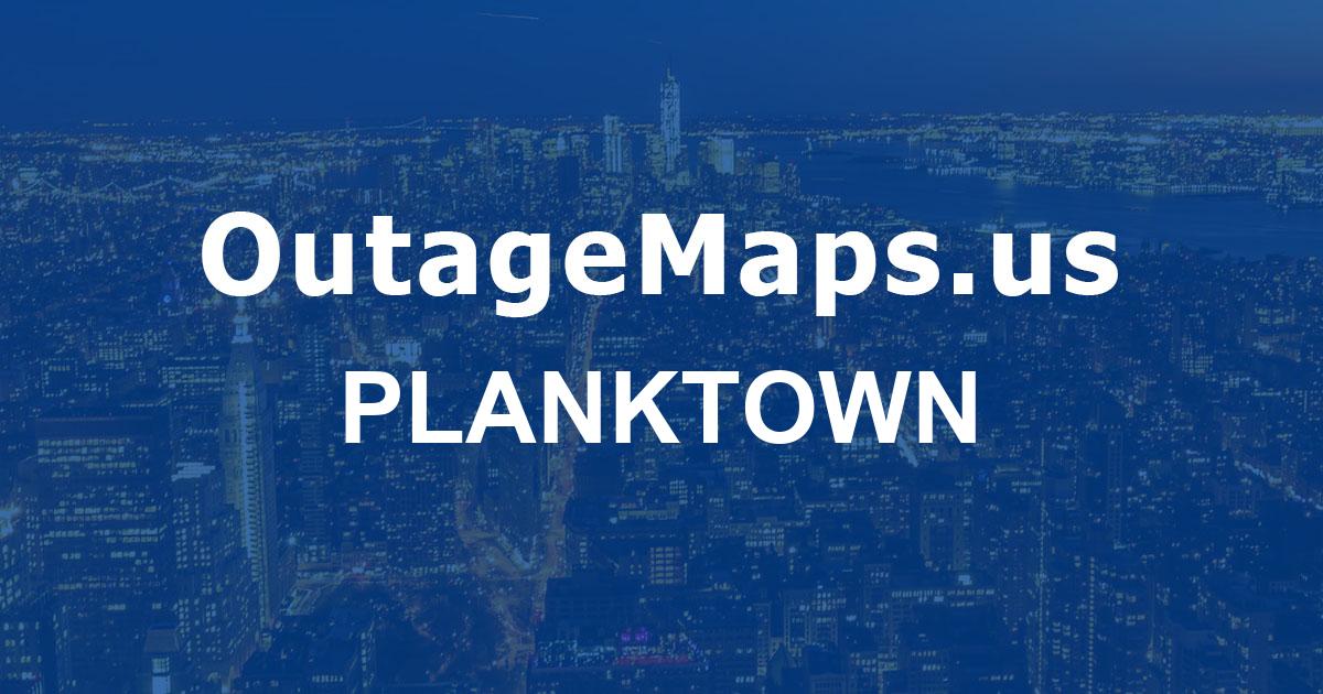 Planktown Power Outages Map