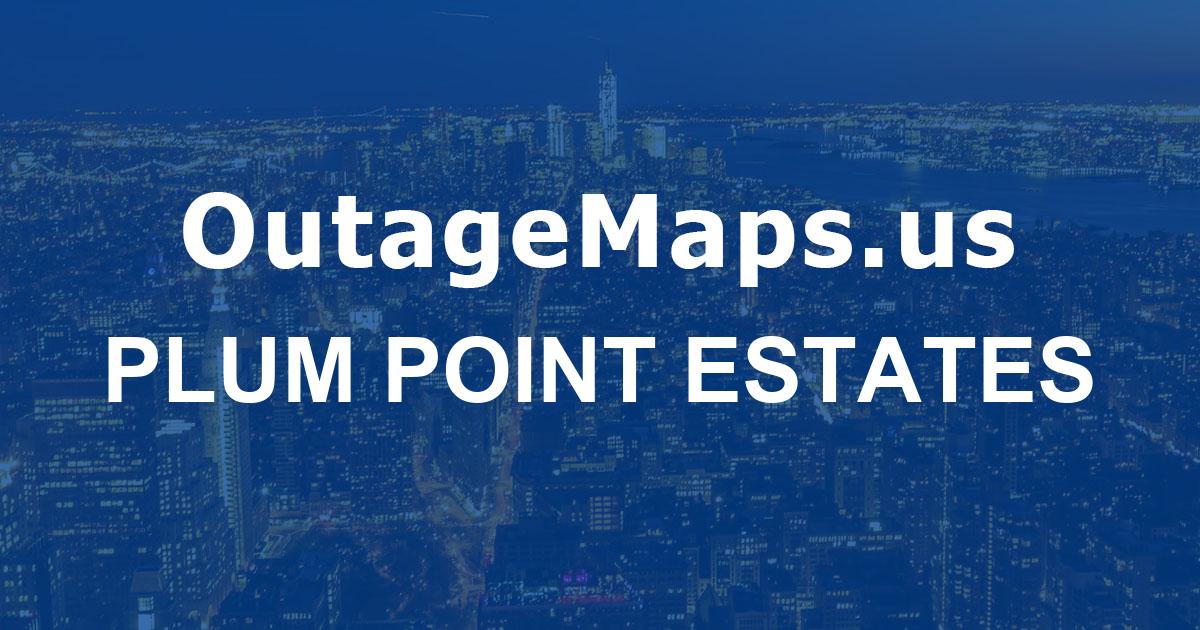 Plum Point Estates Power Outages Map
