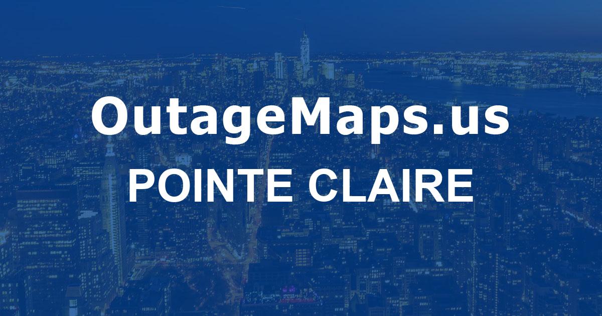 Pointe Claire Power Outages Map