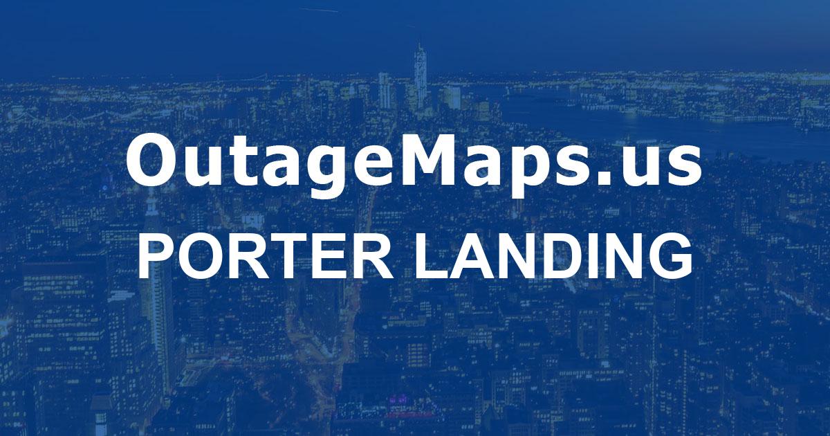 Porter Landing Power Outages Map