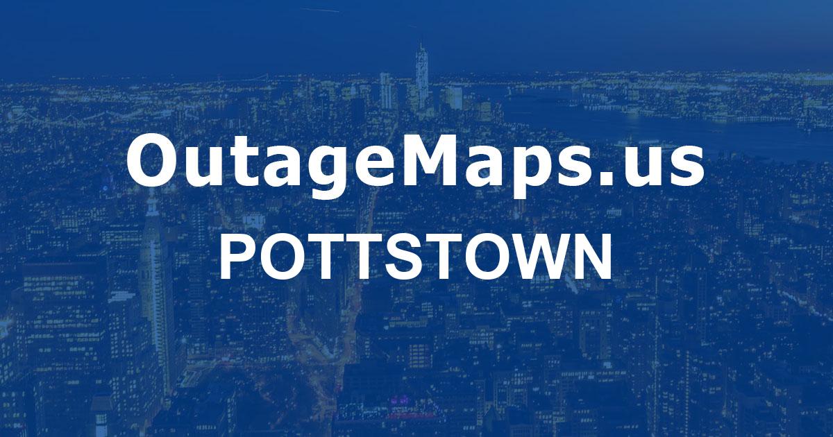 Pottstown Power Outages Map