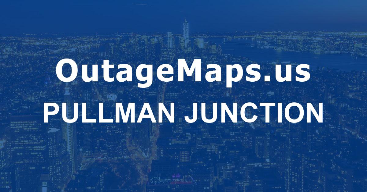 Pullman Junction Power Outages Map