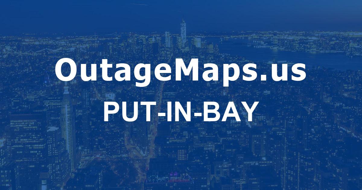 Put-in-Bay Power Outages Map