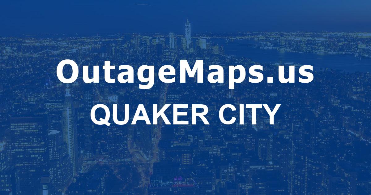 Quaker City Power Outages Map
