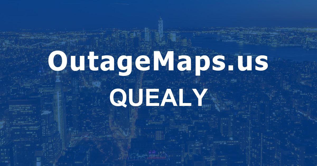 Quealy Power Outages Map