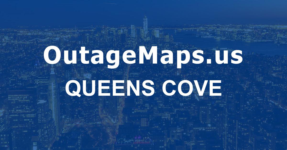 Queens Cove Power Outages Map