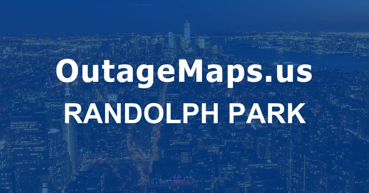 Randolph Park Power Outages Map