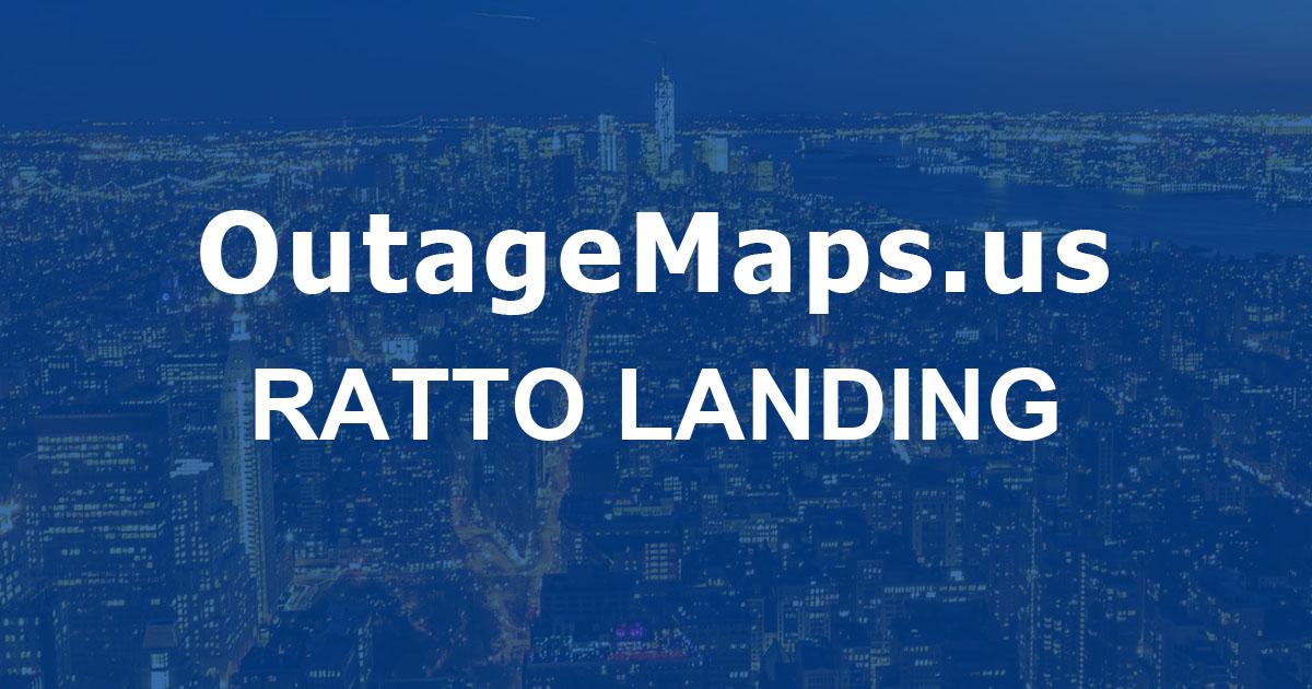 Ratto Landing Power Outages Map