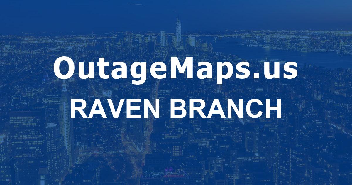 Raven Branch Power Outages Map