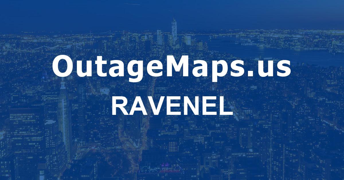 Ravenel Power Outages Map