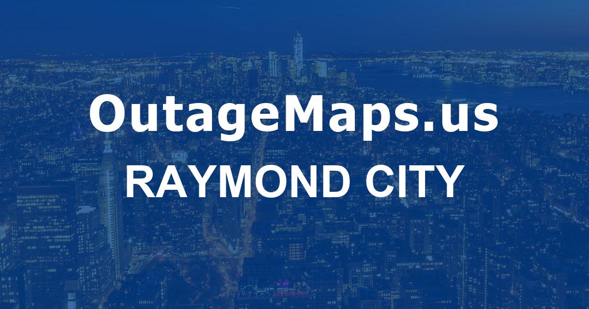 Raymond City Power Outages Map