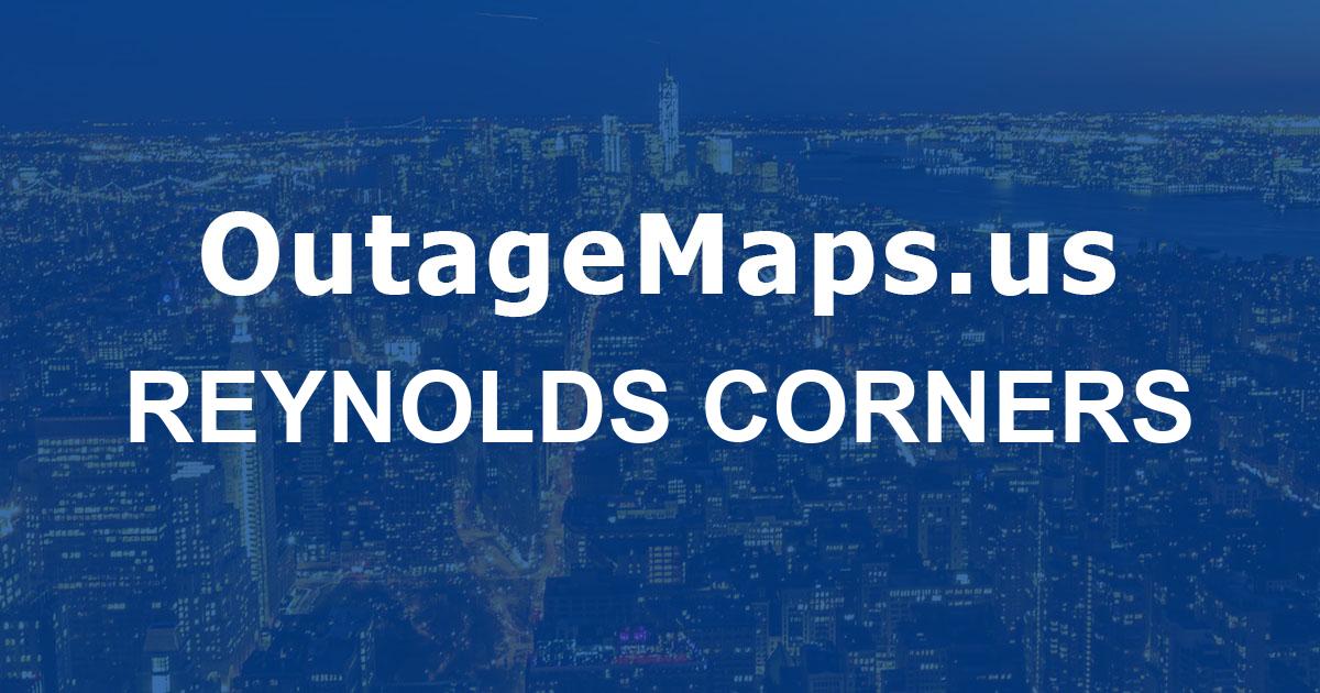 Reynolds Corners Power Outages Map