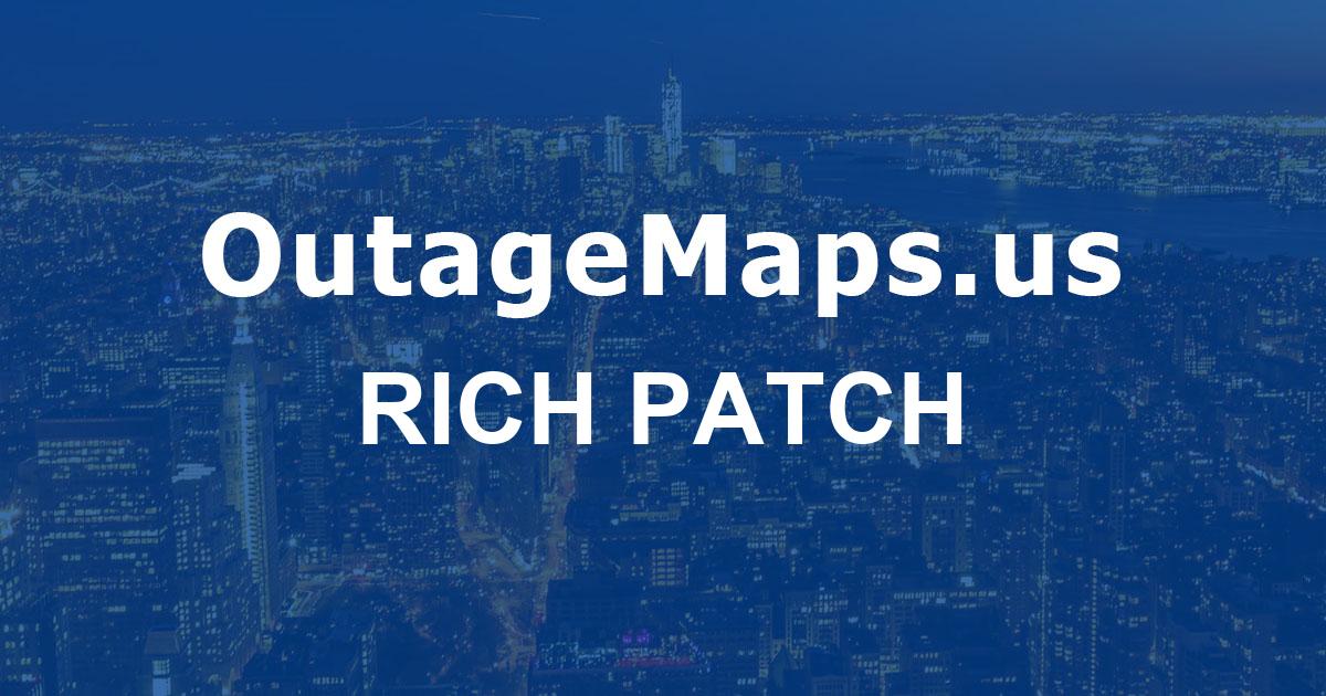 Rich Patch Power Outages Map