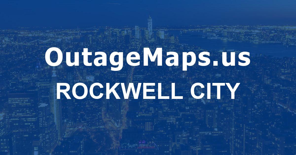 Rockwell City Power Outages Map