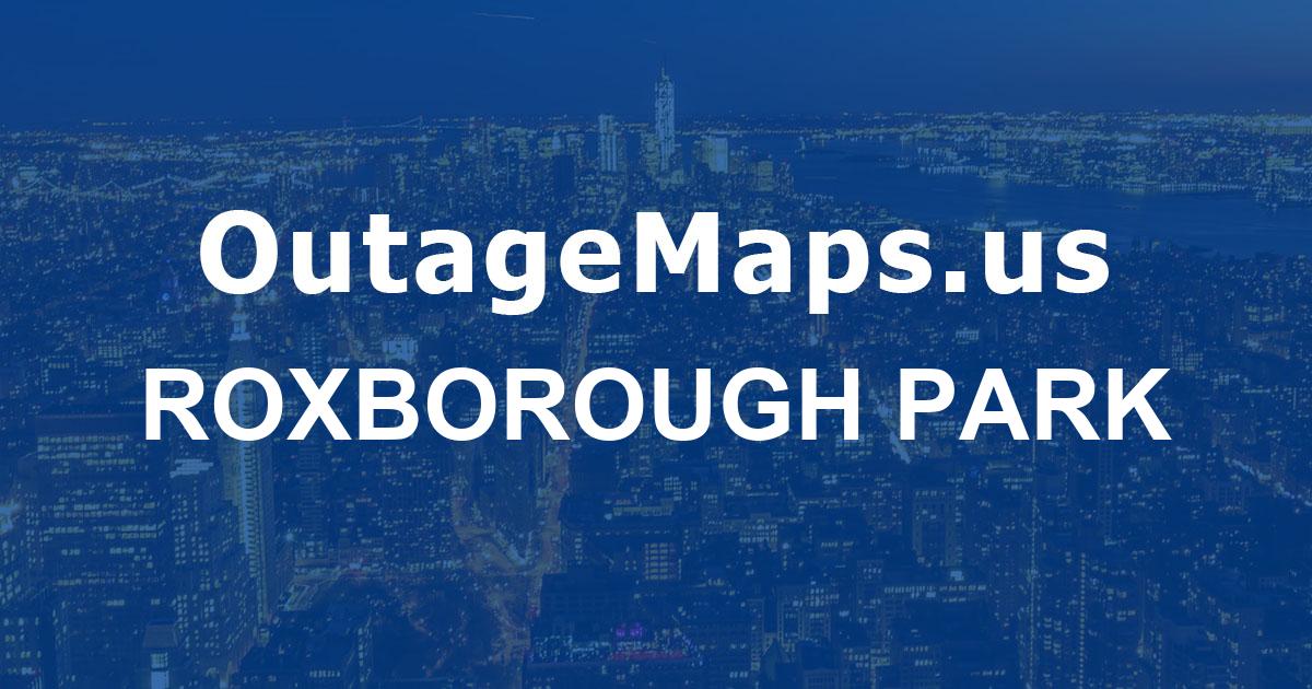Roxborough Park Power Outages Map