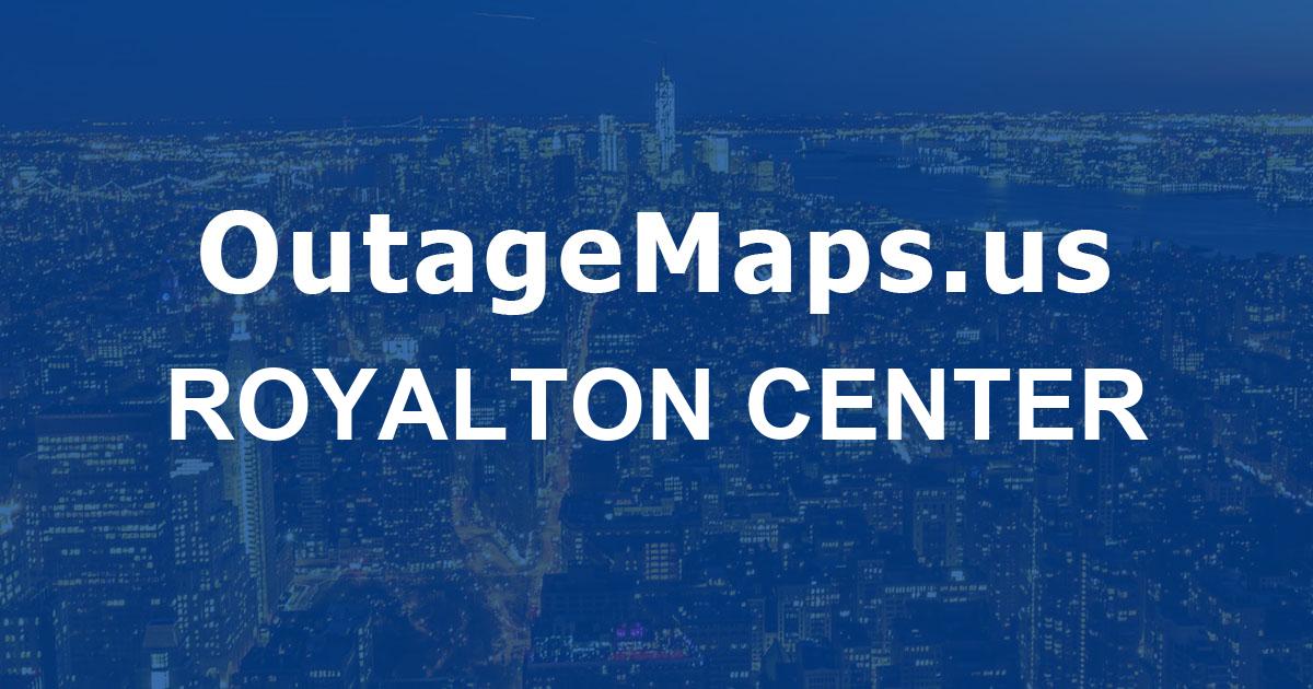 Royalton Center Power Outages Map