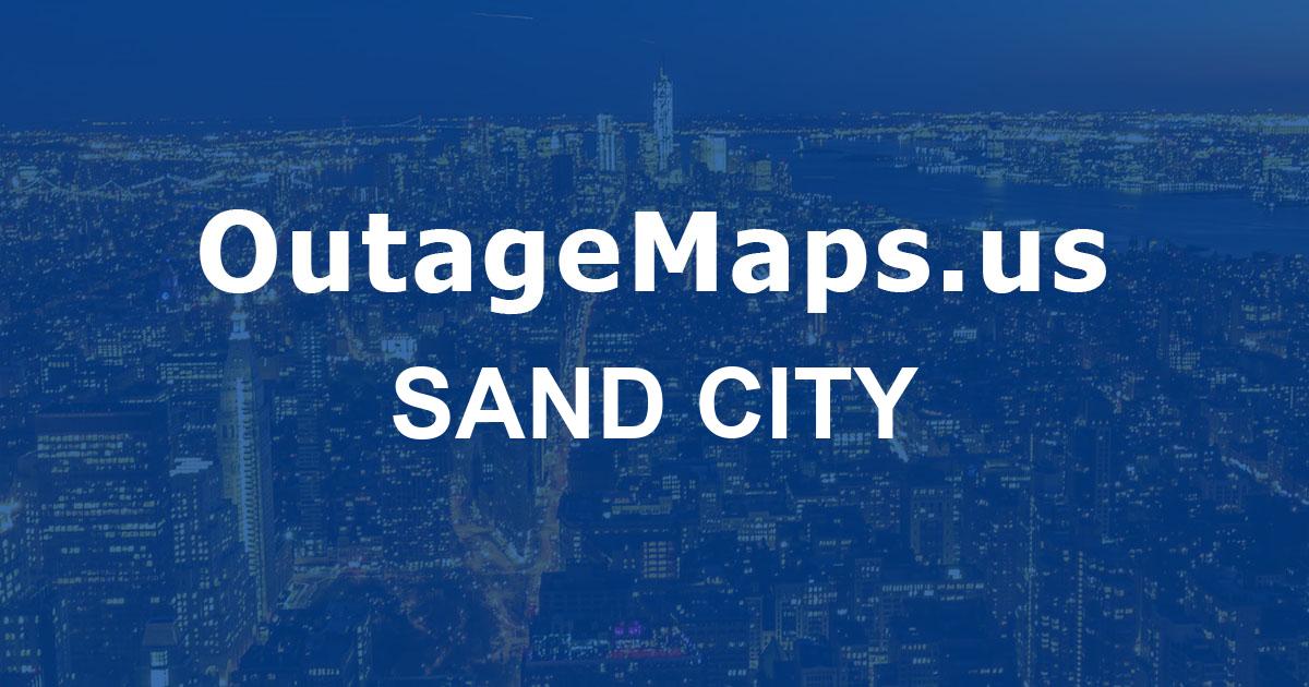 Sand City Power Outages Map