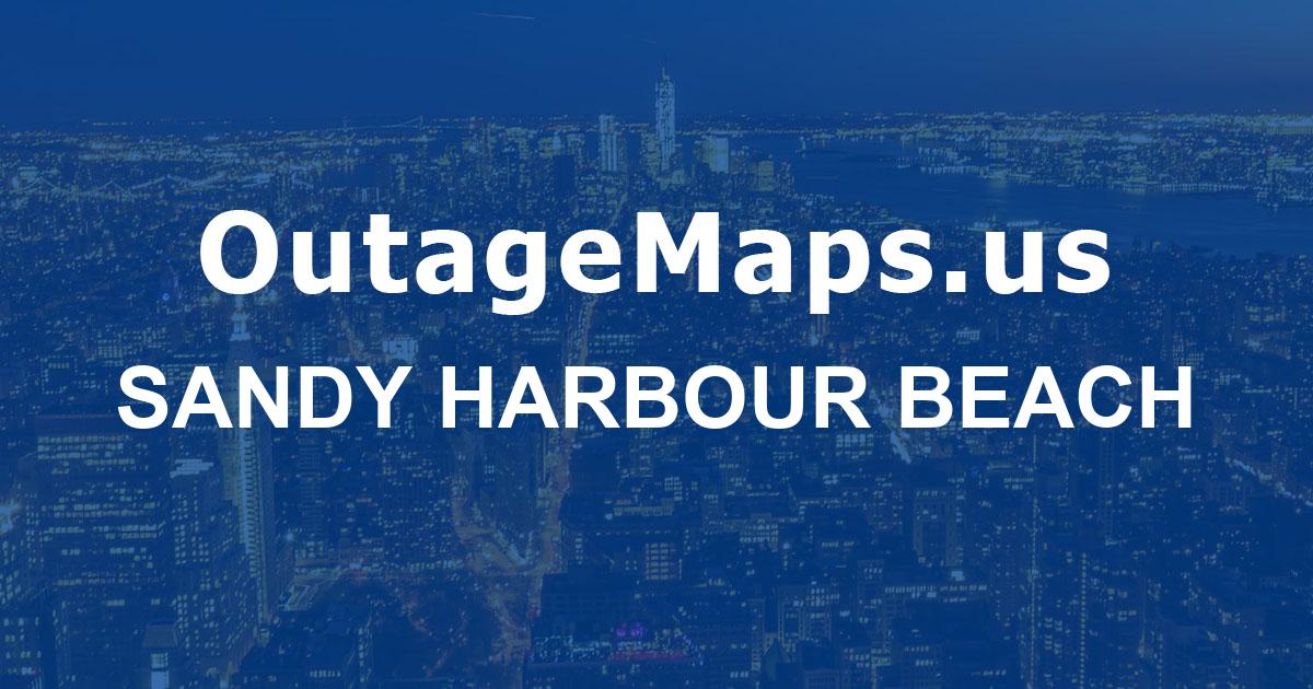 Sandy Harbour Beach Power Outages Map