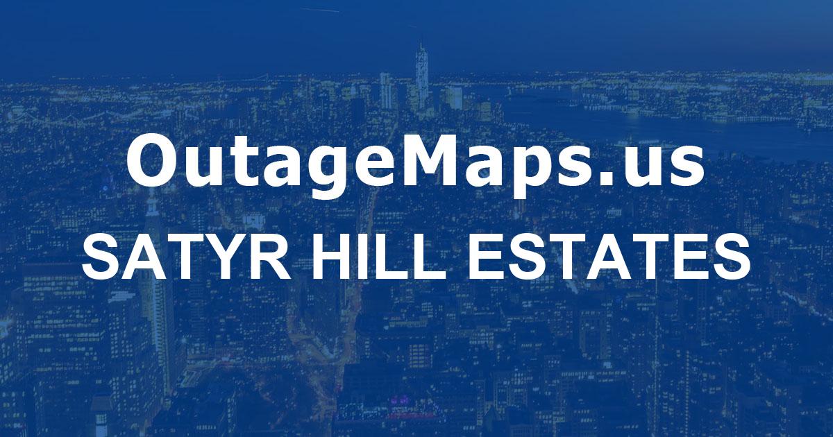 Satyr Hill Estates Power Outages Map