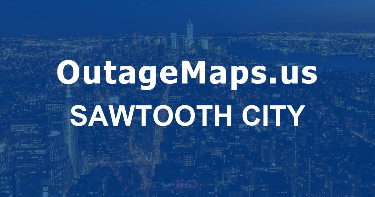 Sawtooth City Power Outages Map