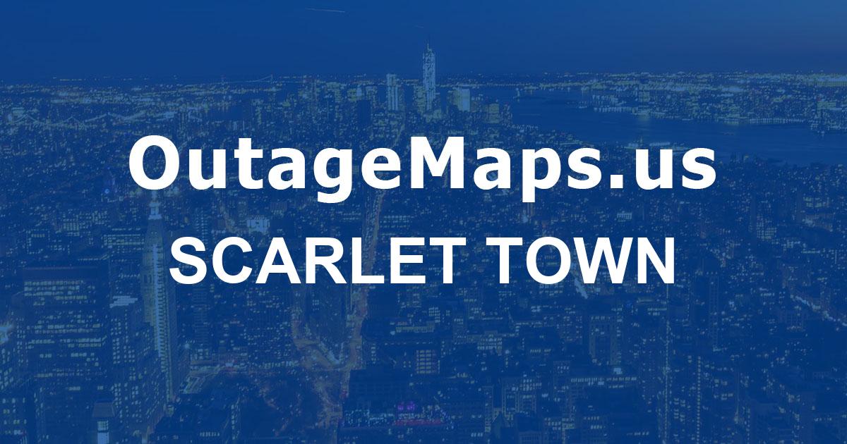 Scarlet Town Power Outages Map