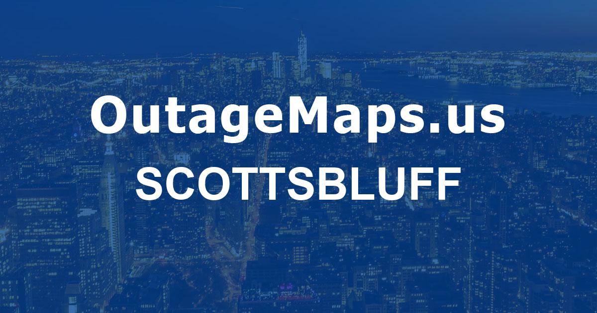 Scottsbluff Power Outages Map