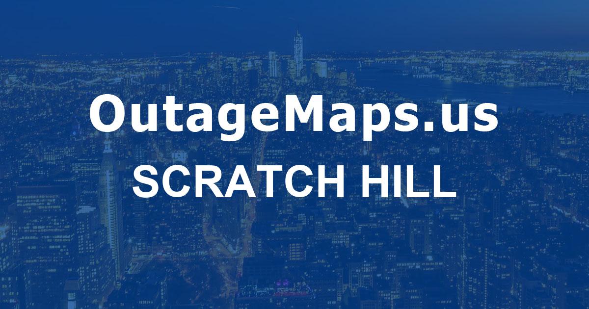 Scratch Hill Power Outages Map