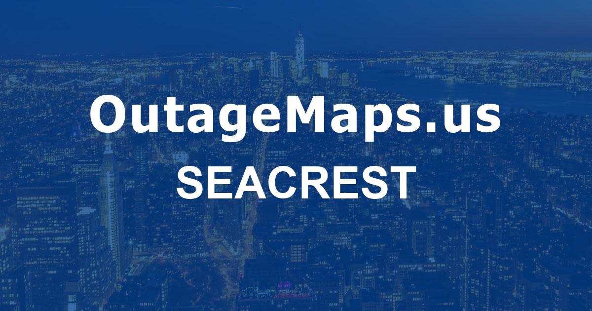 Seacrest Power Outages Map